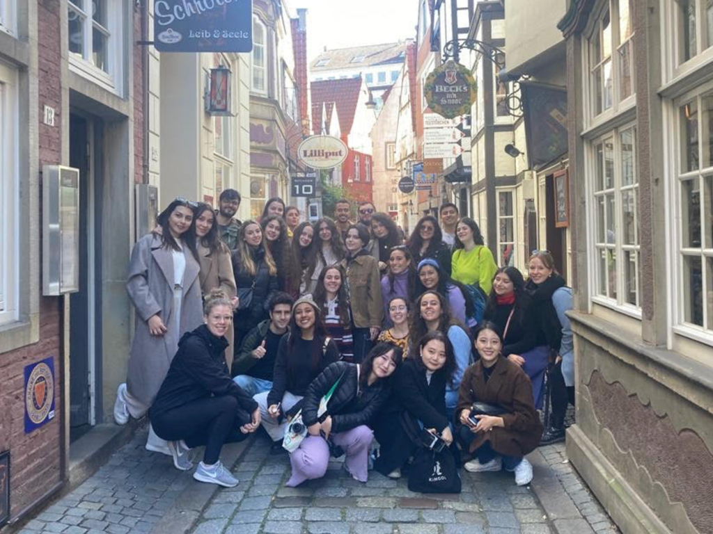 NEWUNI student on an exchange program at Vechta University in Germany ...